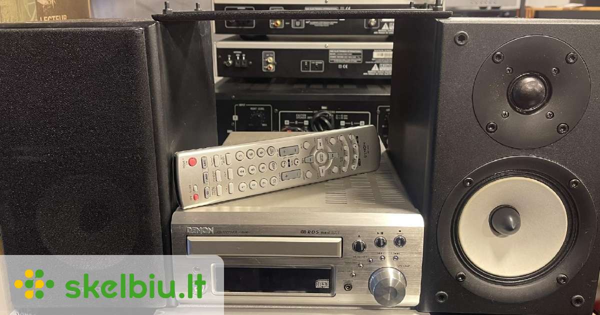 Denon ud-m31 su Onkyo kolonėlėmis / minisistemos - Skelbiu.lt