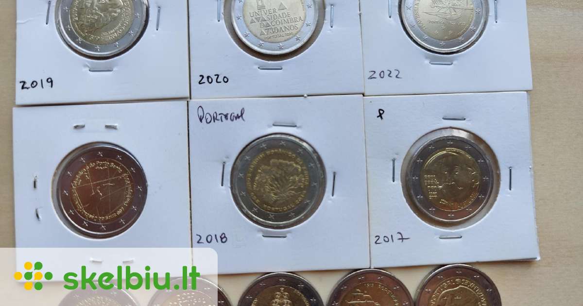 2 Eur monetos mainams, keitimui - Skelbiu.lt