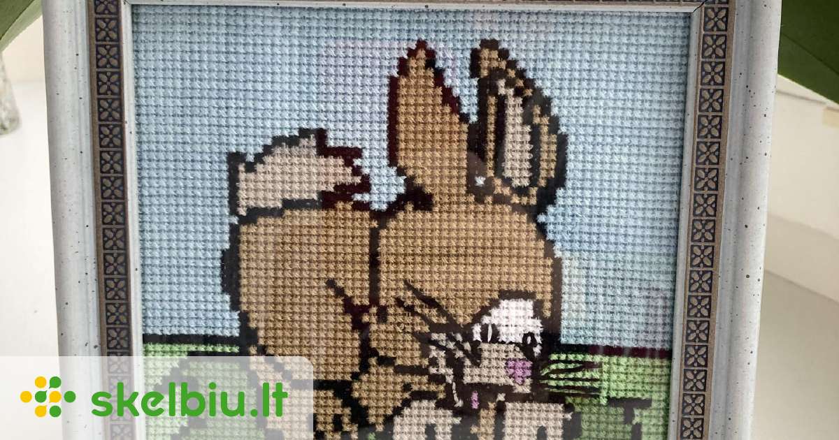 Siuvinetas paveikslas ‘triusiukas - Skelbiu.lt