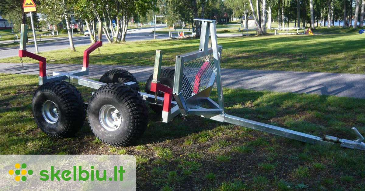 Priekaba Bronco Timber Trailer Atv 2000 - Skelbiu.lt