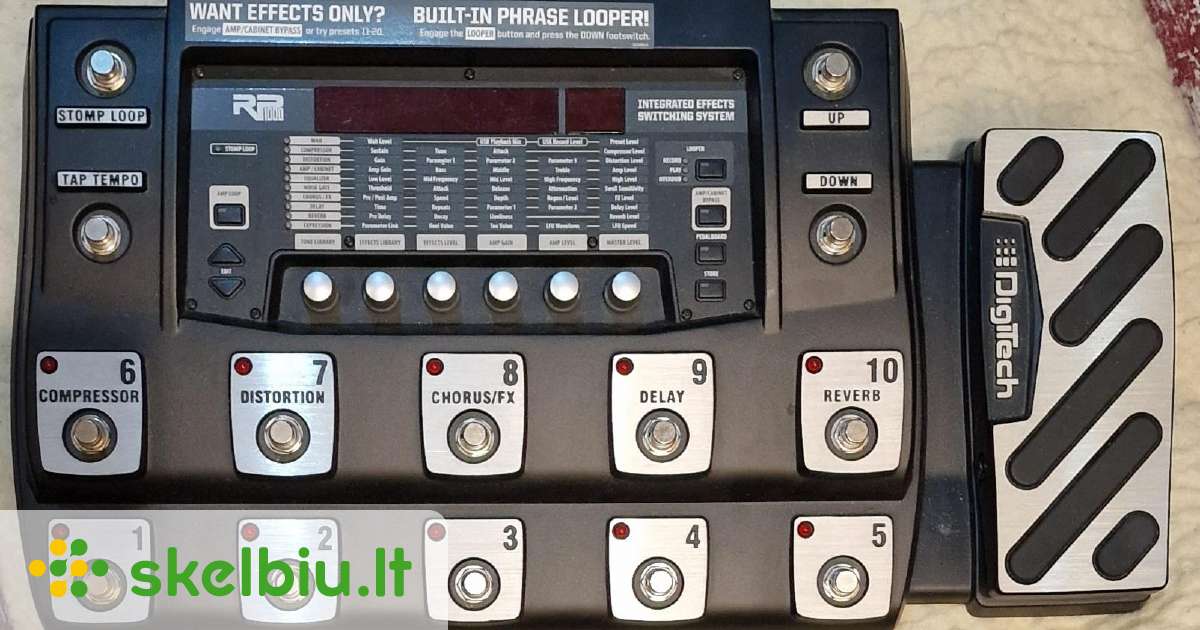 Digitech Rp1000 procesorius - Skelbiu.lt