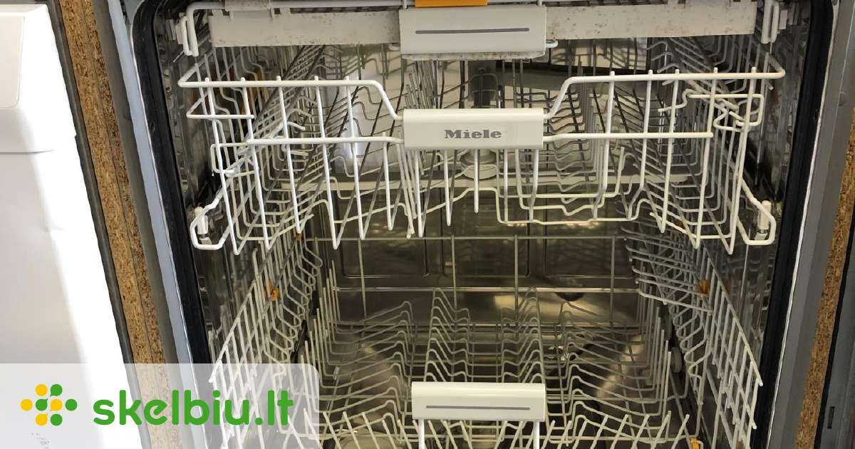 Miele indaplovė, pilnai montuojama - Skelbiu.lt