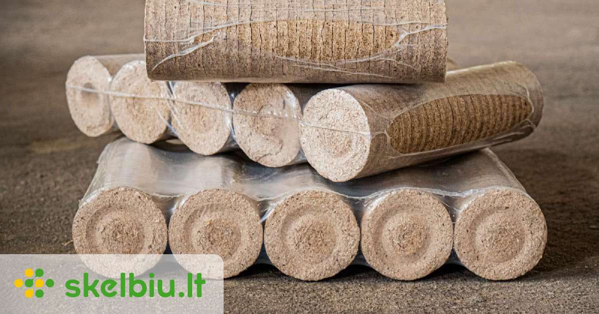 Ąžuolo ir beržo briketai - Skelbiu.lt
