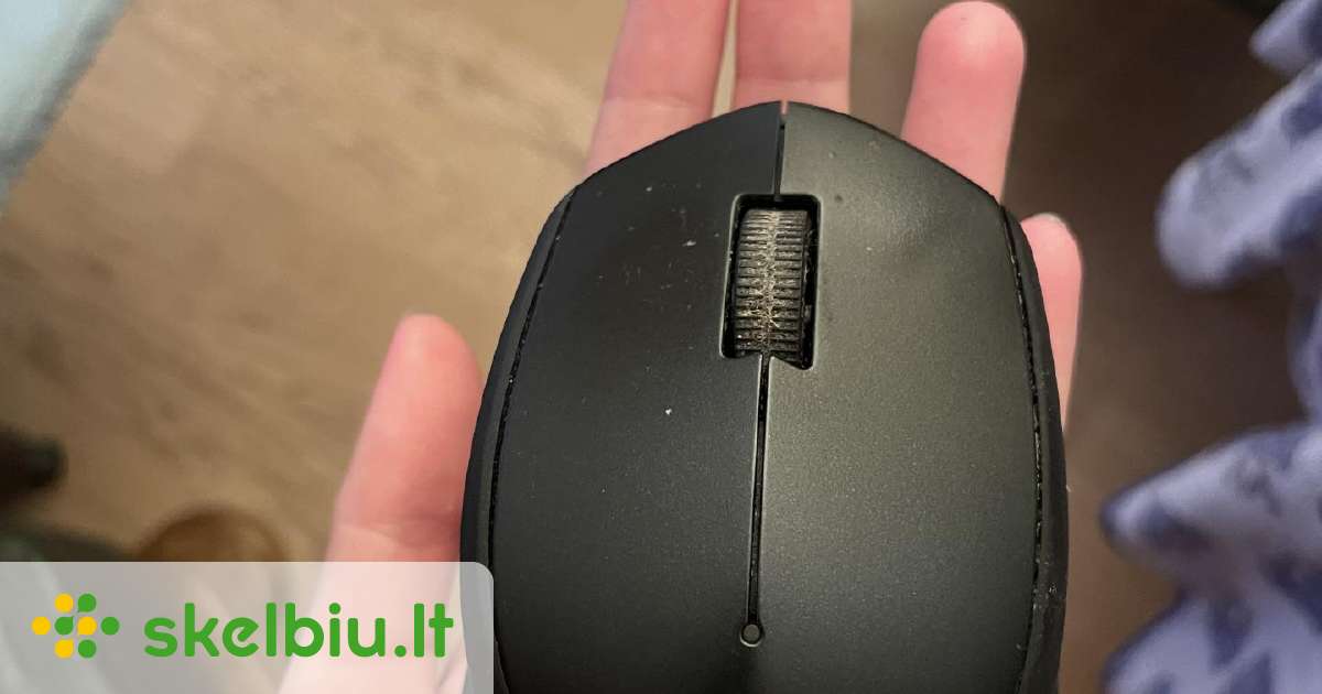 Bevielė kompiuterio pelė Logitech - Skelbiu.lt