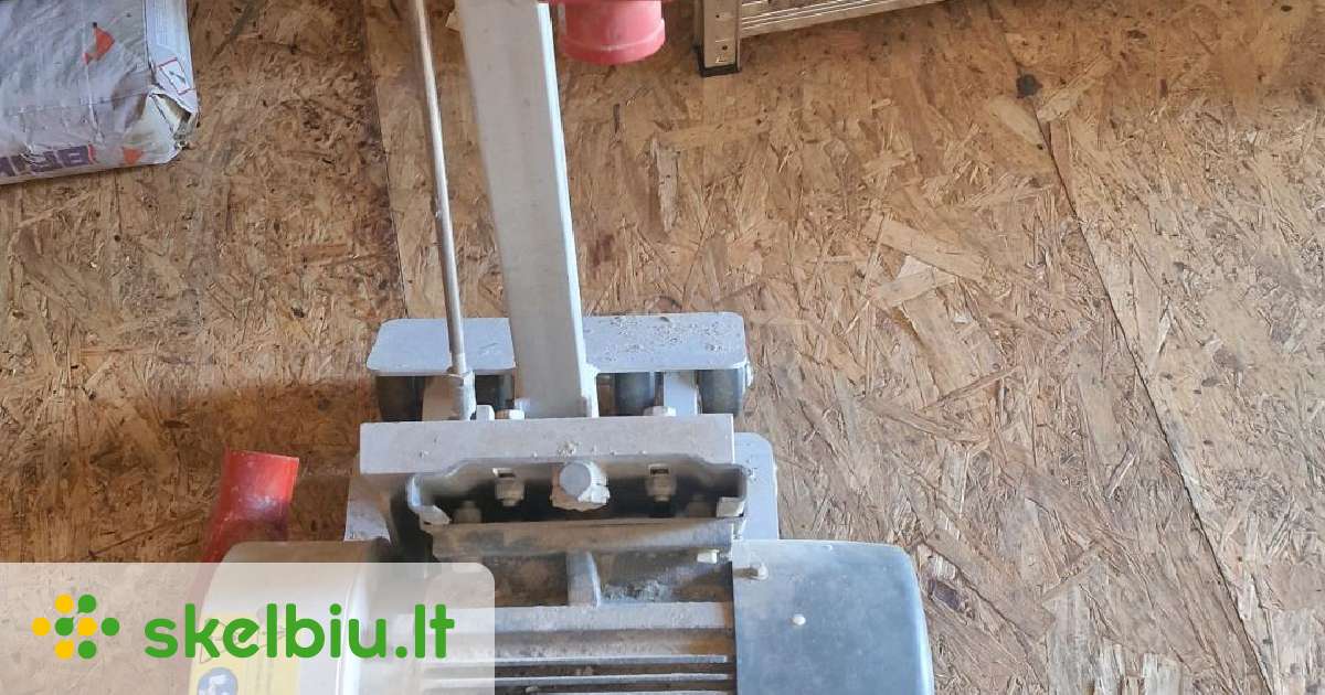 Parketo slifavimo masina - Skelbiu.lt