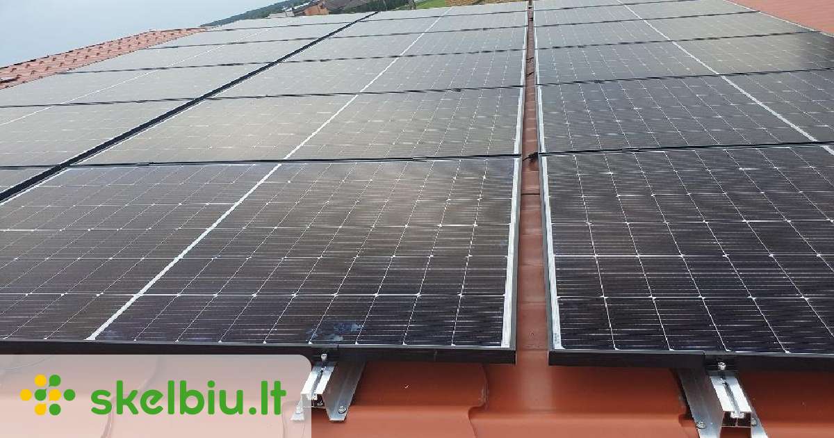 Saules moduliai paneles 425w - Skelbiu.lt