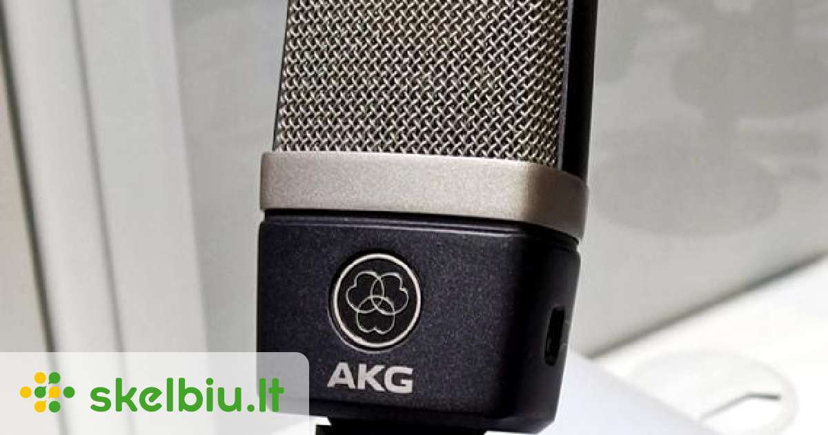 Mikrofonas Akg C314 - Skelbiu.lt