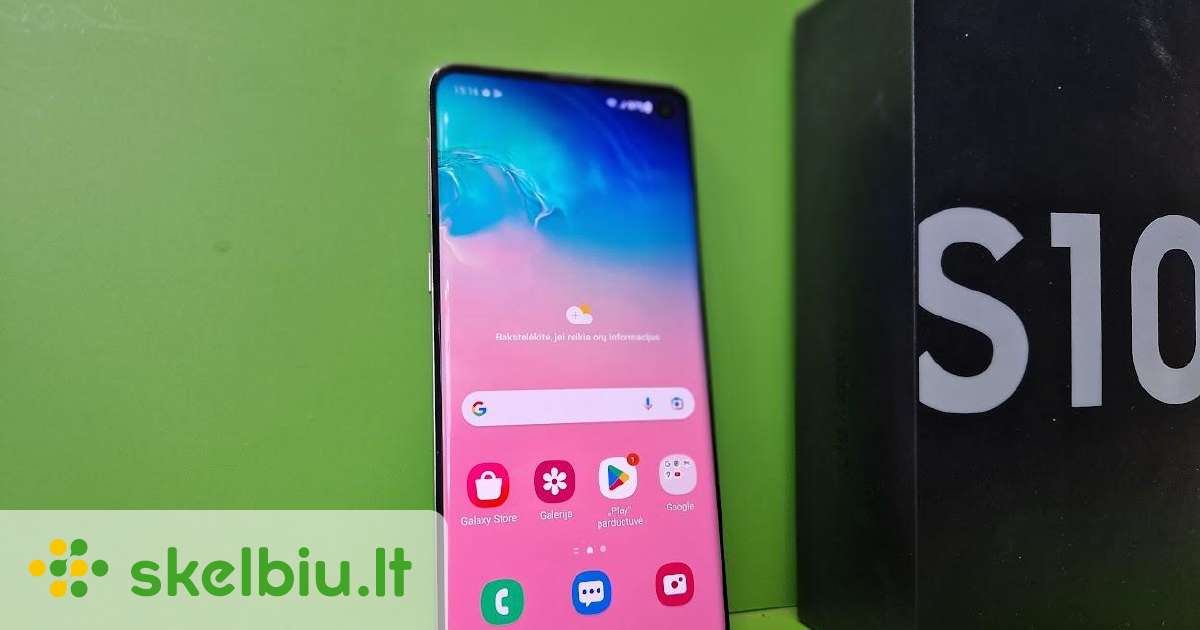 Samsung S10 G973 128gb - Skelbiu.lt