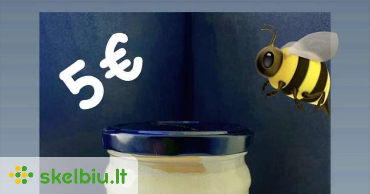 Parduodu labai skanu medu! - Skelbiu.lt