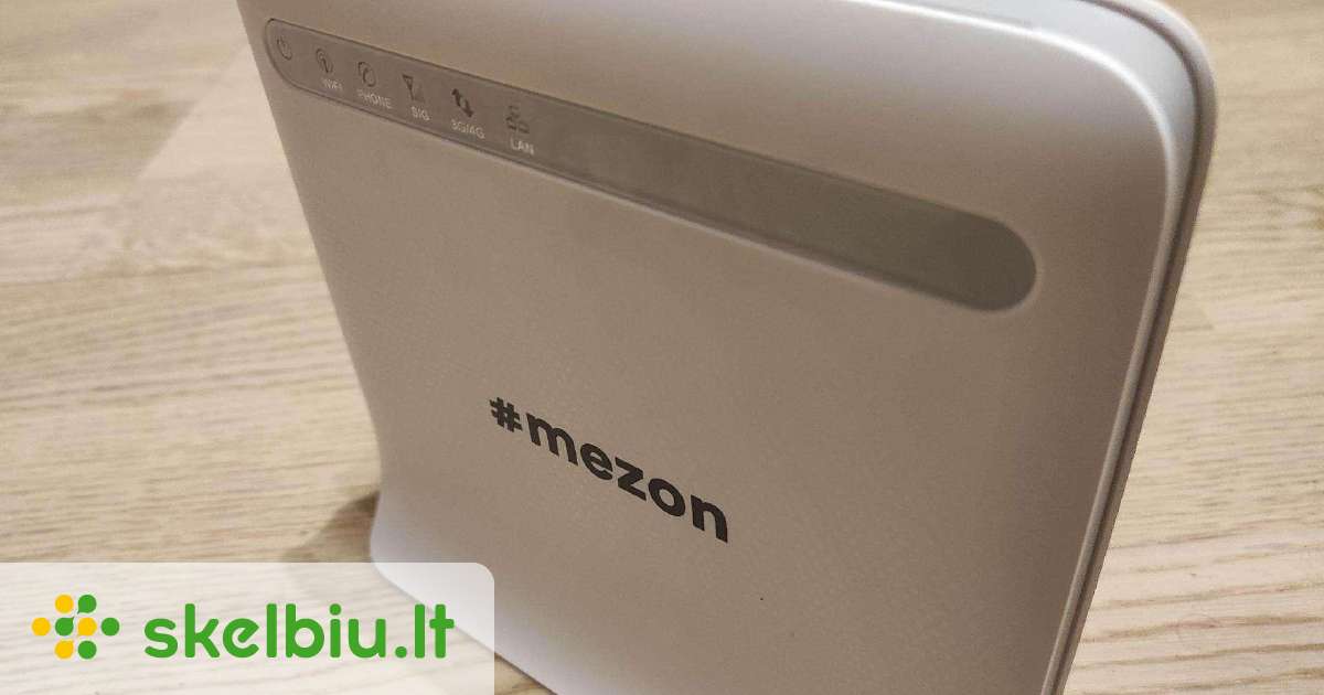 mezon modemas skelbimai - Skelbiu.lt