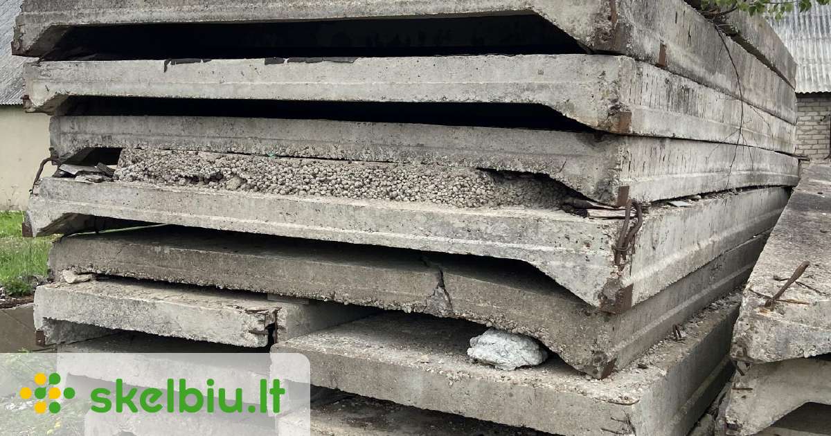 Betonines plokstes - Skelbiu.lt