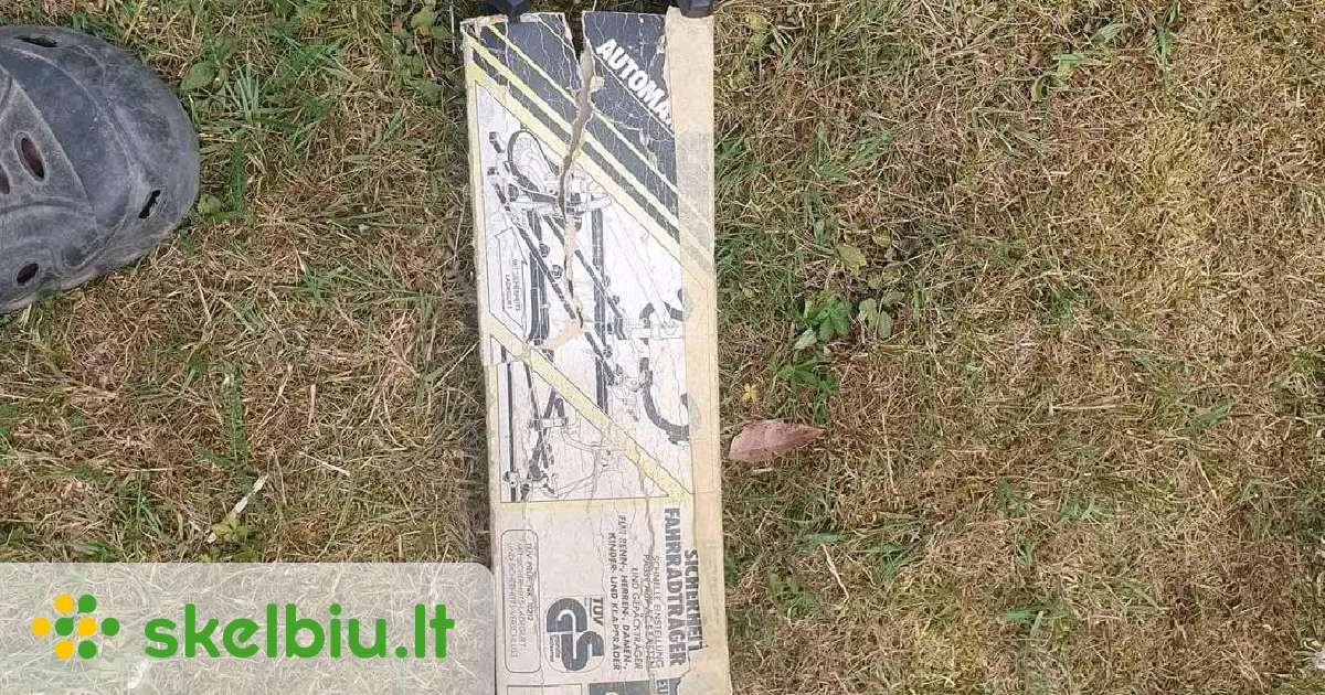 Dviračio bagažinė - Skelbiu.lt