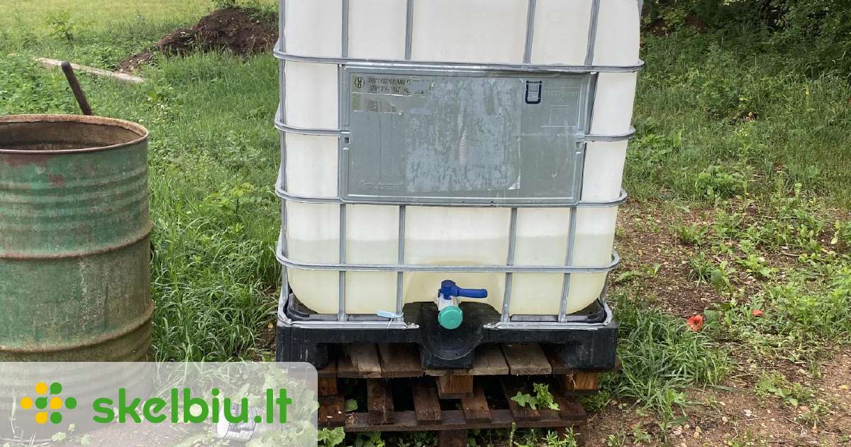 Kubine backa Kubinė bačka Ibc Konteineris - Skelbiu.lt