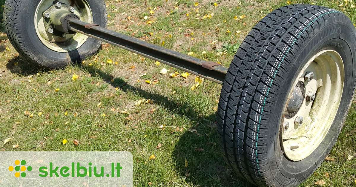Tiltas priekabai su naujomis padangomis - Skelbiu.lt