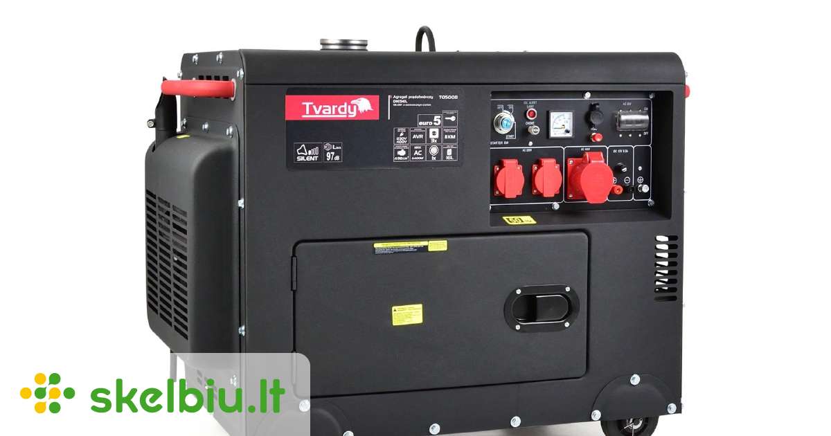 Elektros generatorius 6,0kw - Skelbiu.lt