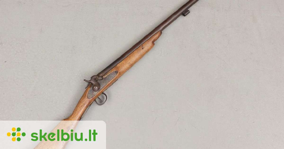 Titnago ginklas, XIX a.apibūdinimasilgis 132 cm. - Skelbiu.lt