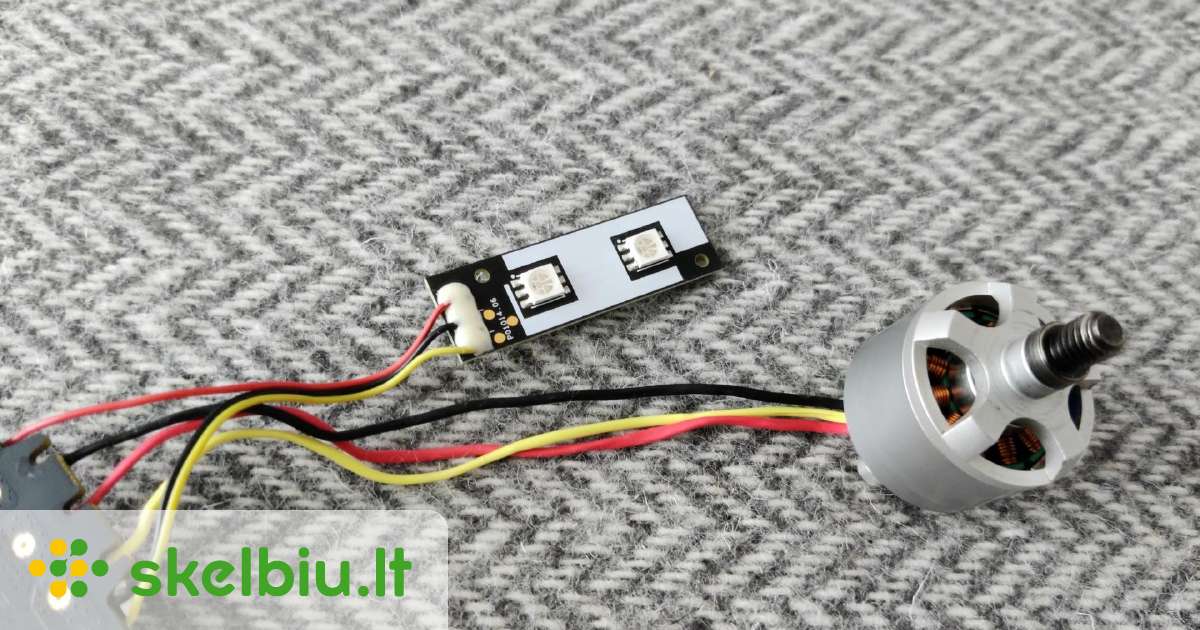 Dji Phantom 3 Pro Motors & Leds - Skelbiu.lt