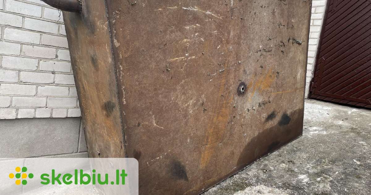 Parduodama bačka, metalinė cisterna - Skelbiu.lt