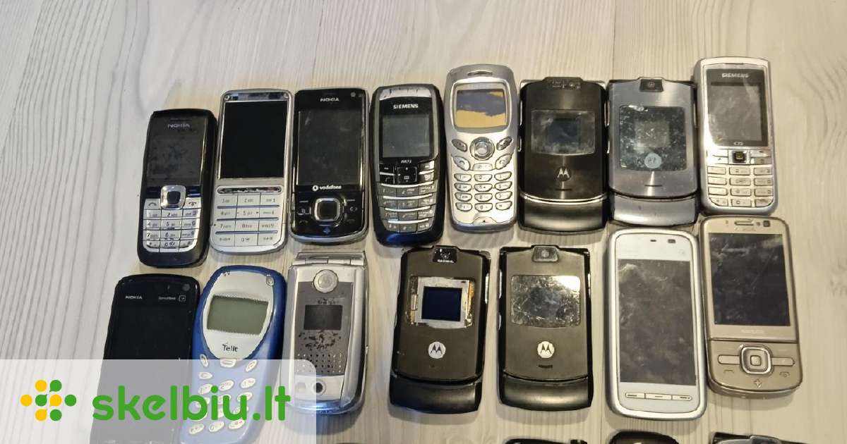 Telefonai ir nauji korpusai - Skelbiu.lt