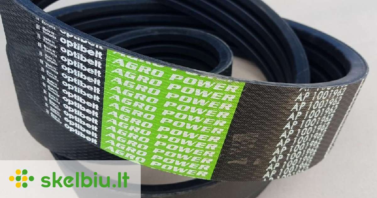 Įvairūs diržai kombainams ir presams - Skelbiu.lt