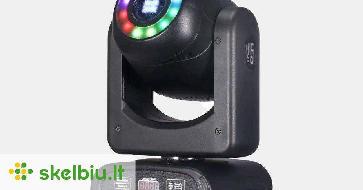 100w LED Fill Spot Prožektorius judanti galva - Skelbiu.lt