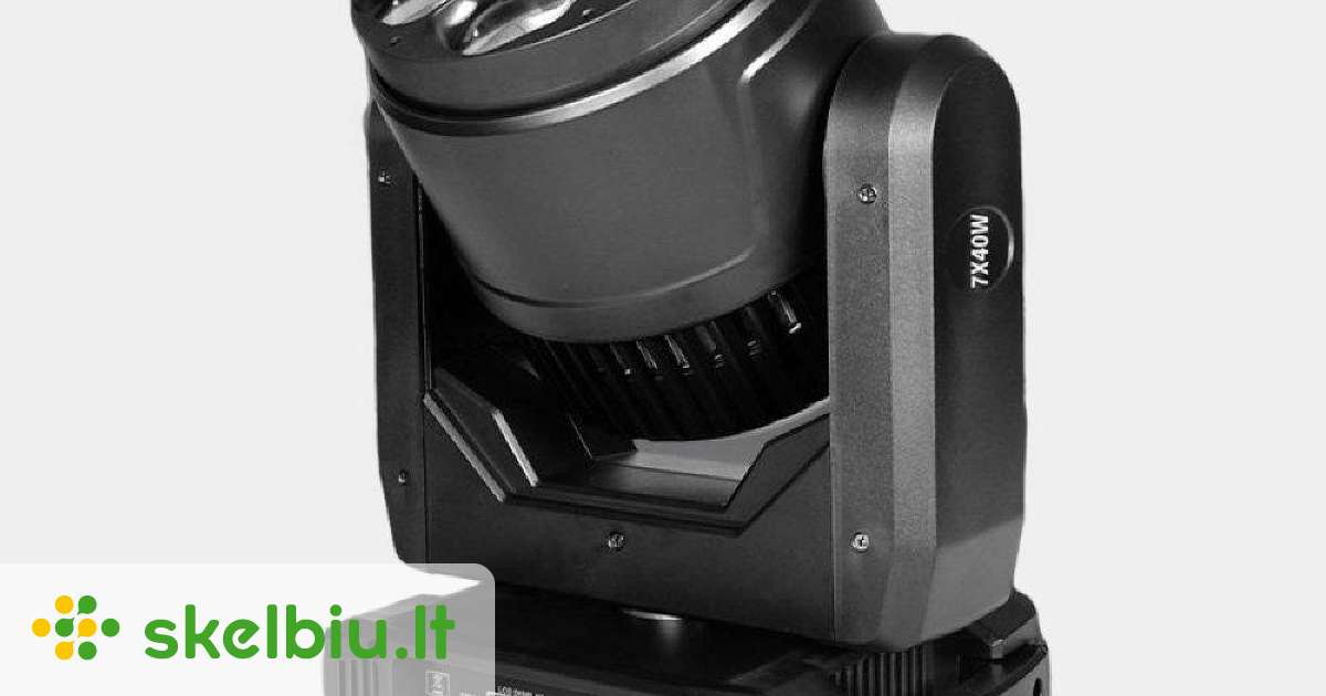 7x40w Rgbw Wash Pixel Judanti Galva - Skelbiu.lt