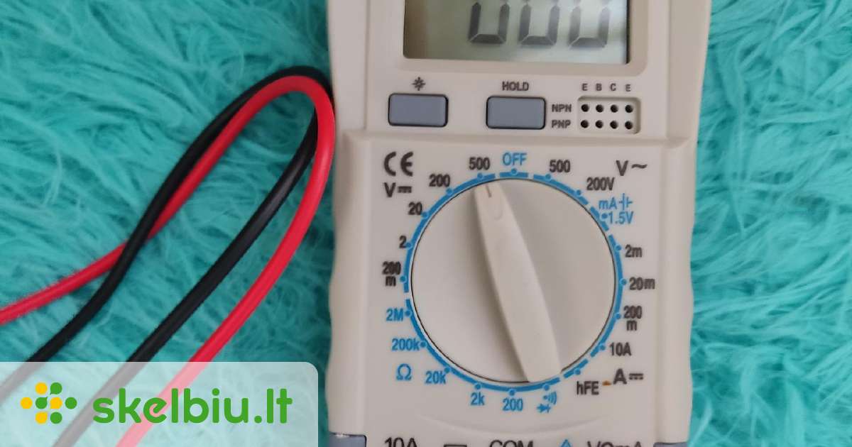 Multimetr Aneng A830l - Skelbiu.lt