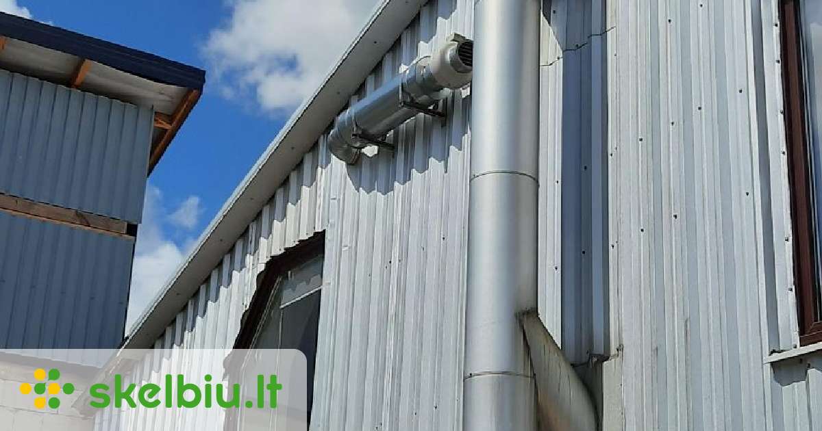 Kaminas, metalinis apie 8metru - Skelbiu.lt