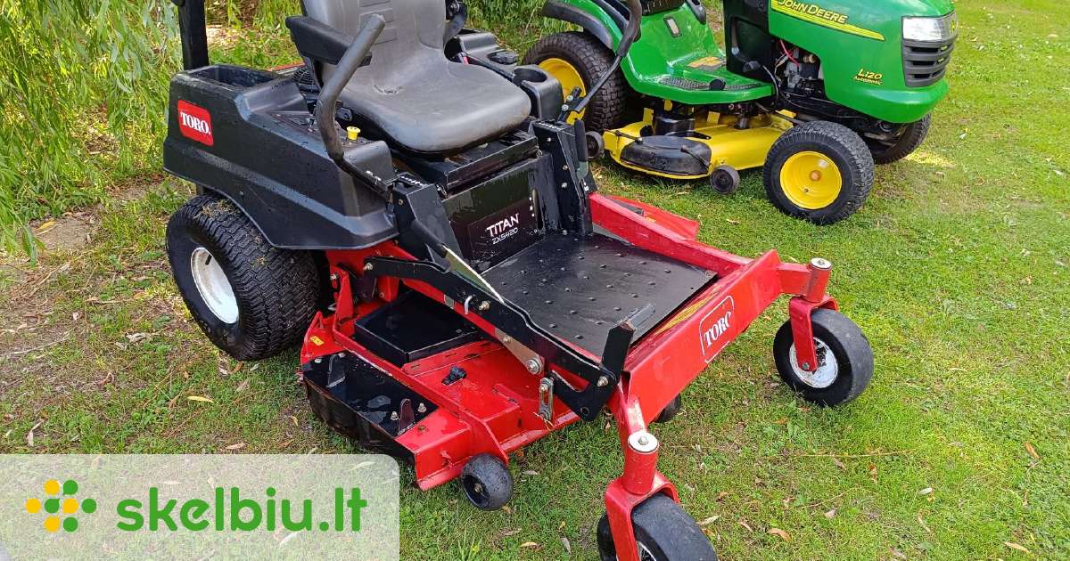 Toro Titan Zx 5420 deka 137cm nulinio apsisukimo - Skelbiu.lt
