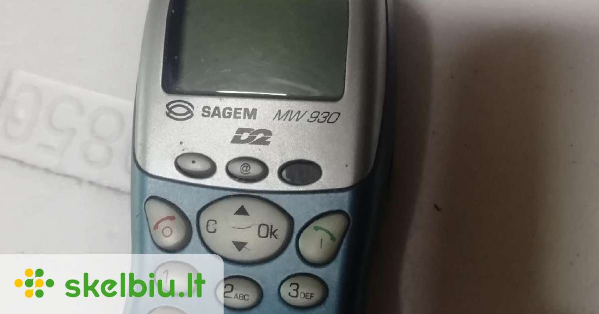 Sagem mw930 - Skelbiu.lt