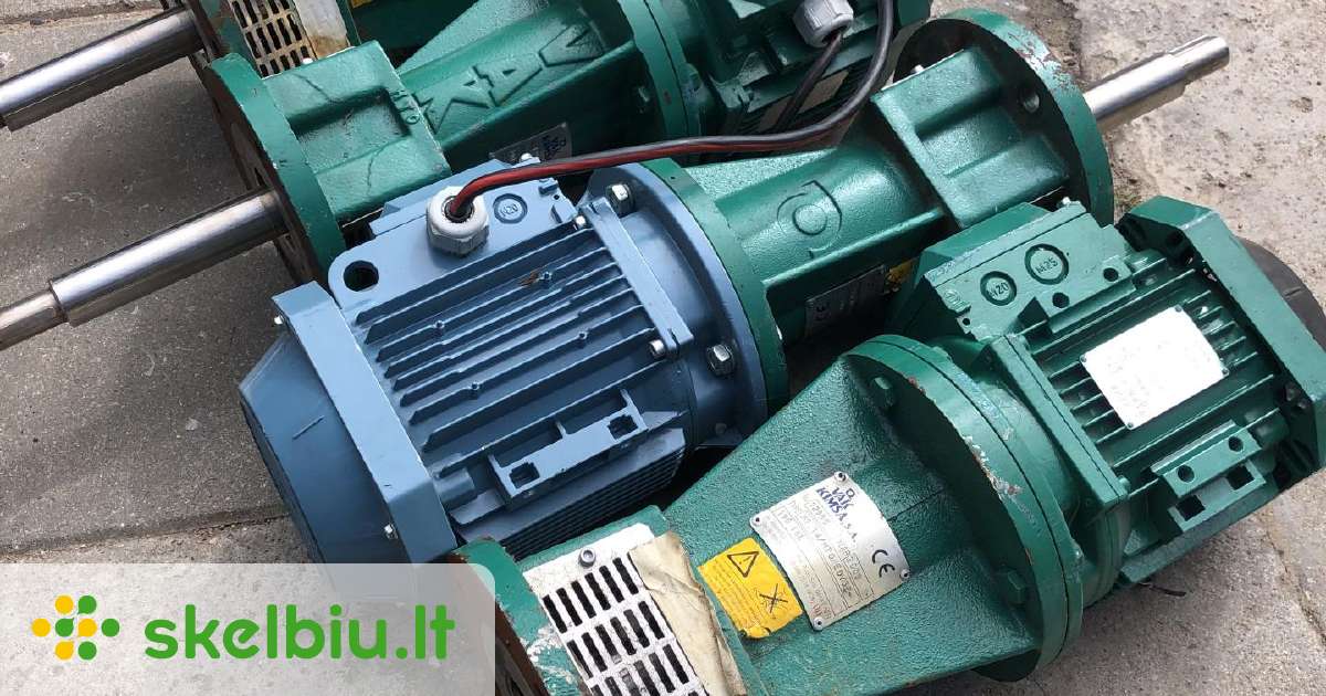 Trifaziai elektros varikliai - Skelbiu.lt