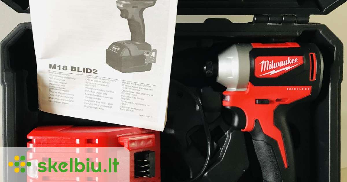 Nauja Originalu Milwaukee M18 Brushless Motor 18v - Skelbiu.lt