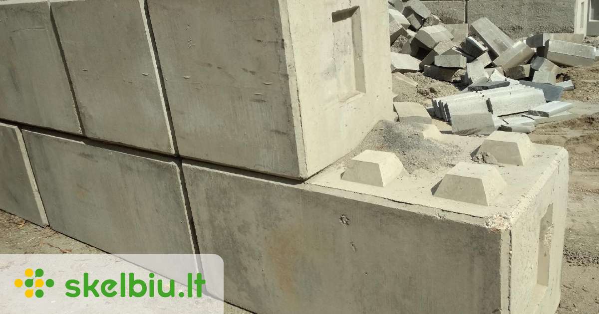 Betono Lego blokai - Skelbiu.lt