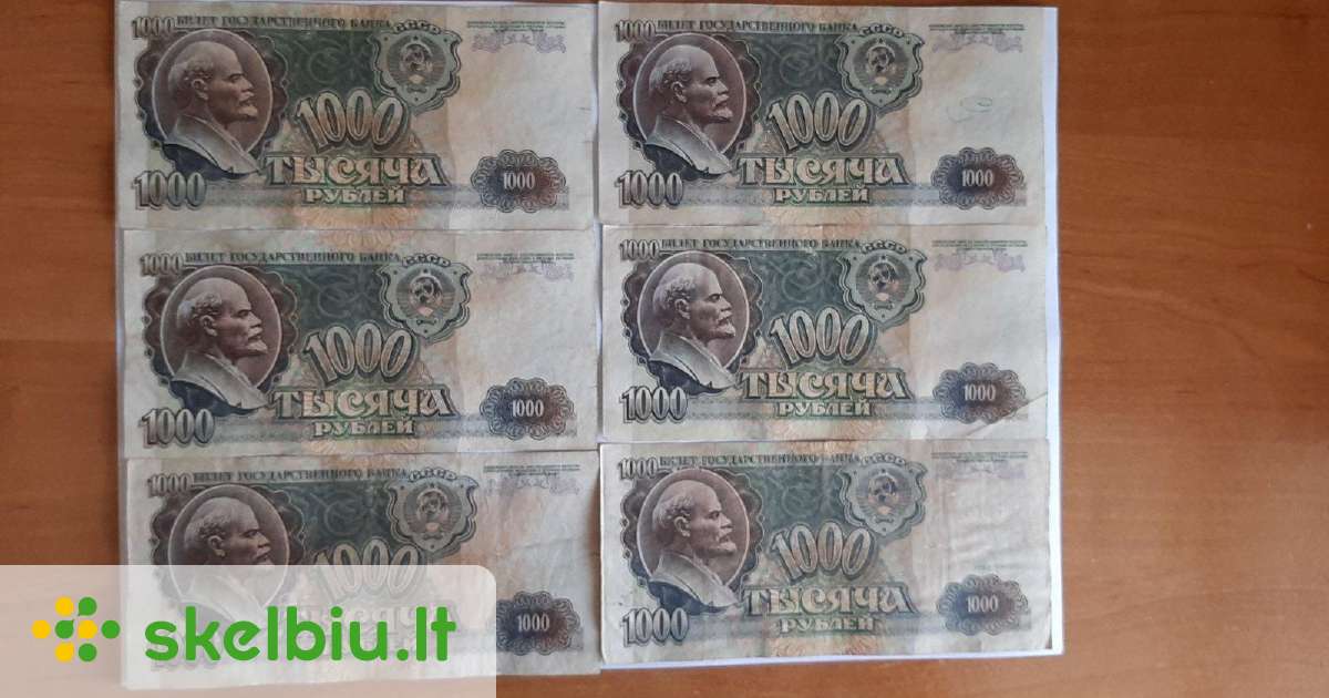 Banknotai - Skelbiu.lt
