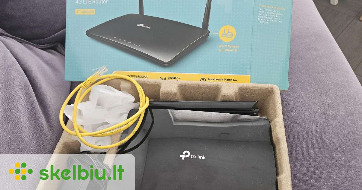 Tp link maršrutizatorius - Skelbiu.lt