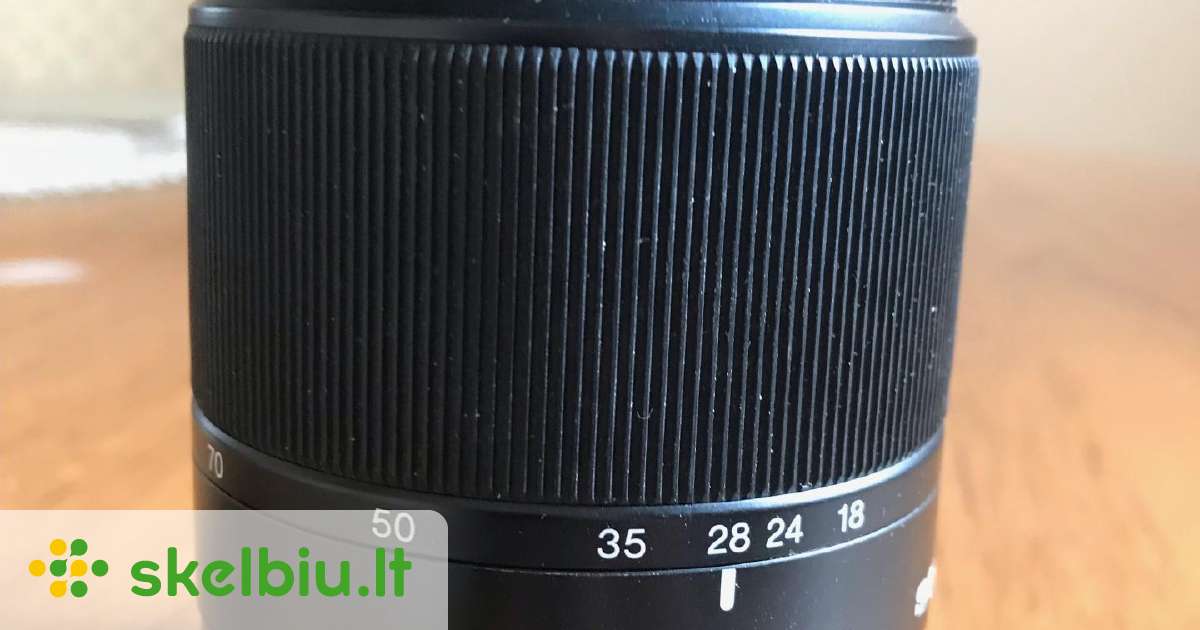 Objektyvas Sony 3,5-5,6/18-70 - Skelbiu.lt