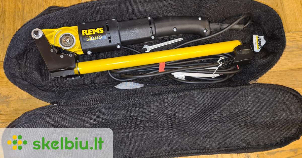 Rems nano vamzdžiapjovė ir M lupos - Skelbiu.lt