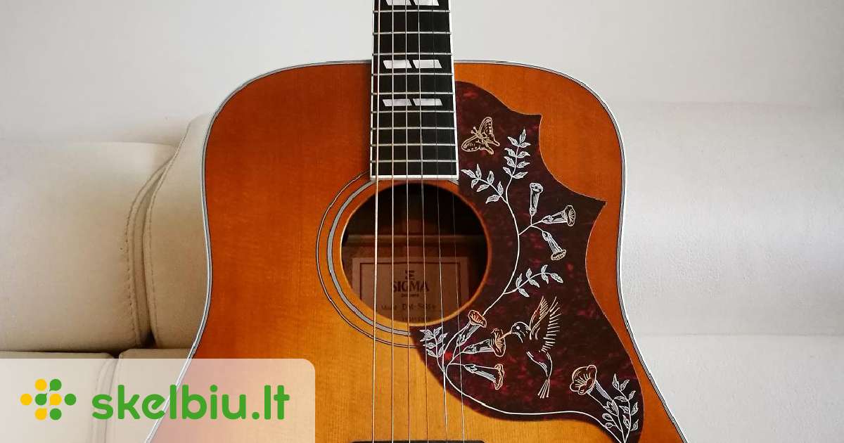 Akustine gitara Sigma Dm-sg5+ - Skelbiu.lt