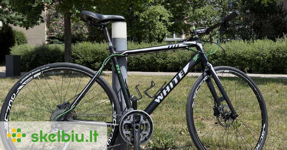 White Sc lite 8sa dviratis - Skelbiu.lt