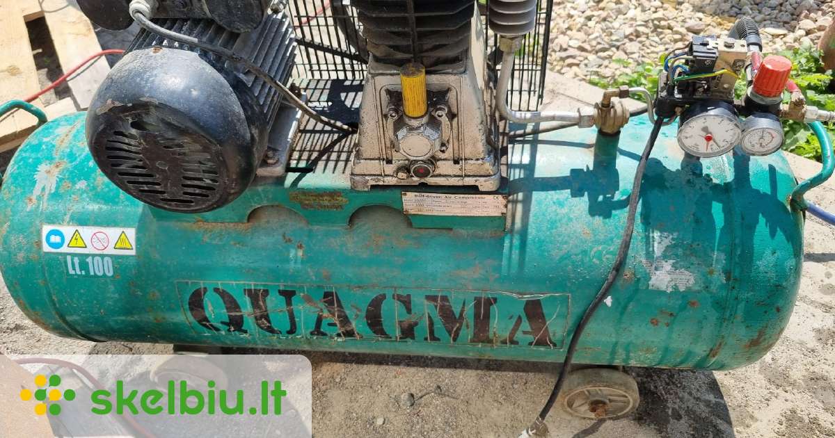 Oro kompresorius 100 lit vienfazis - Skelbiu.lt