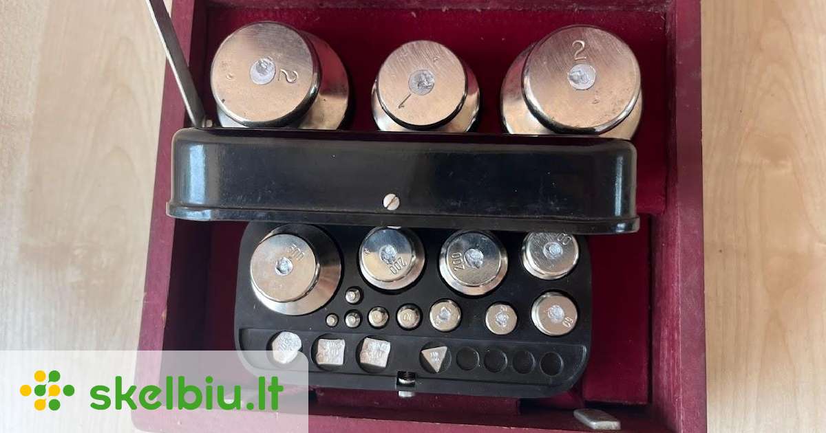 Nepilnas svarelių komplektas - Skelbiu.lt