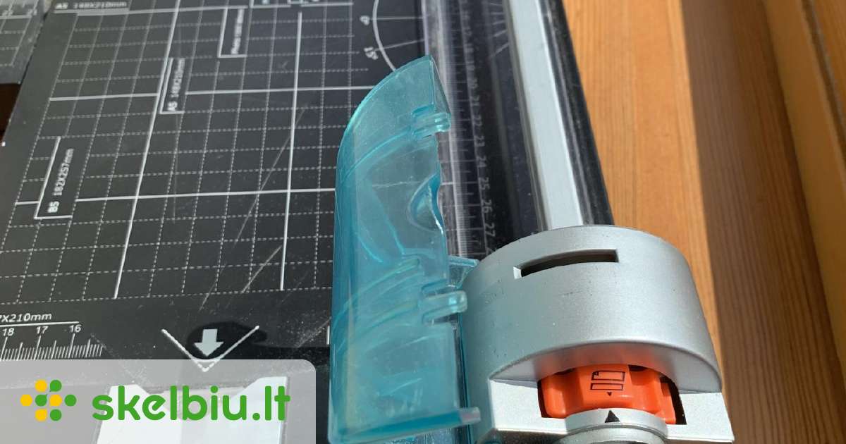 Tm-20 popieriaus pjaustykle - Skelbiu.lt