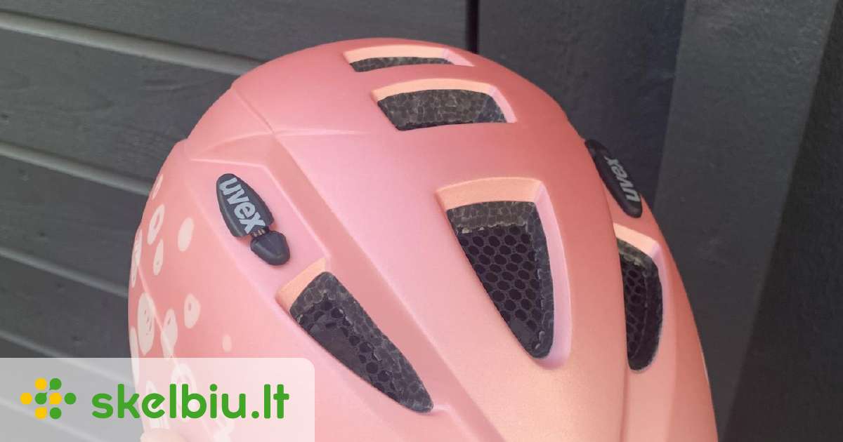 Vaikiskas mergaitiskas dviracio salmas Uvex - Skelbiu.lt