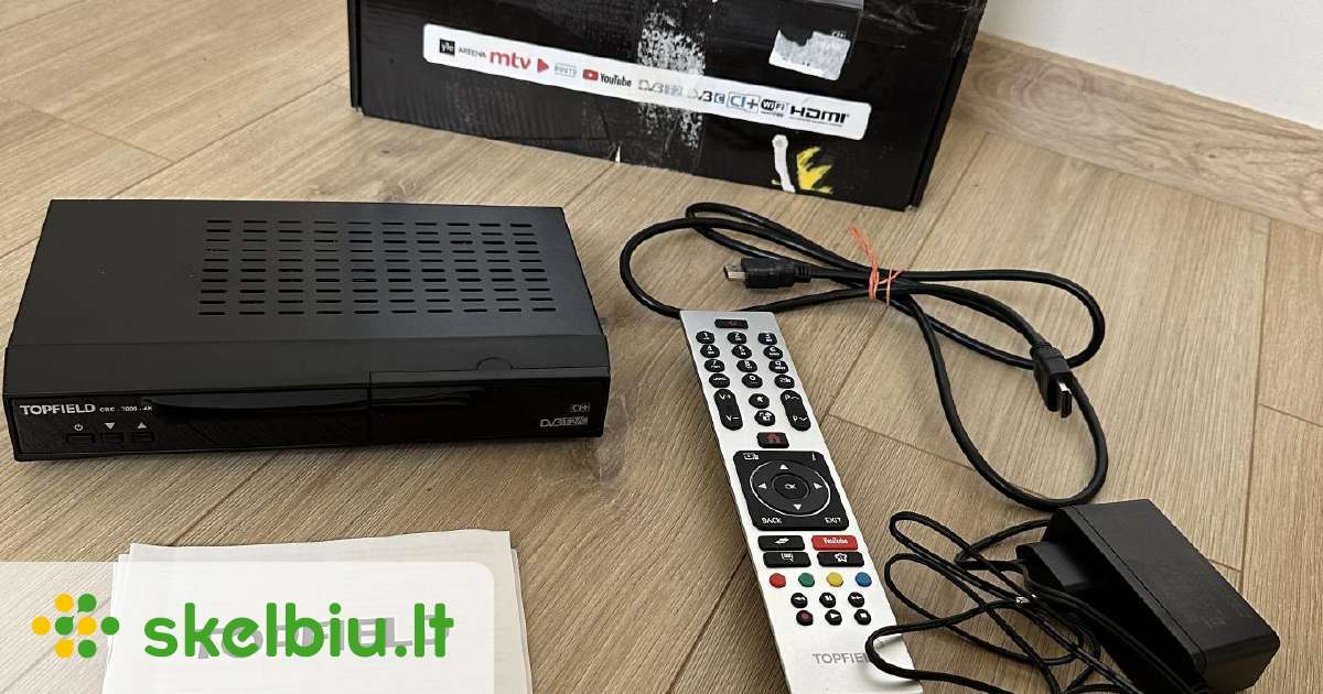 Priedėlis Topfield Crc-7000-4k- - Skelbiu.lt