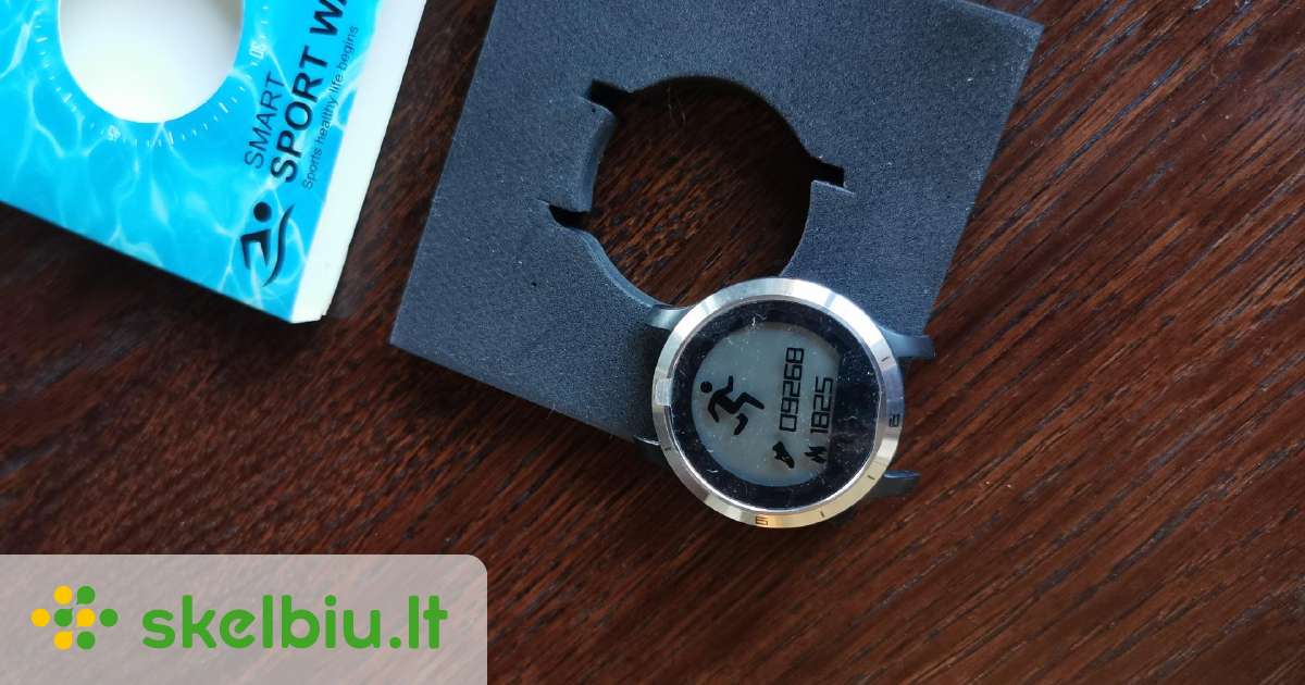 Ismanusis sportinis laikrodis - Skelbiu.lt
