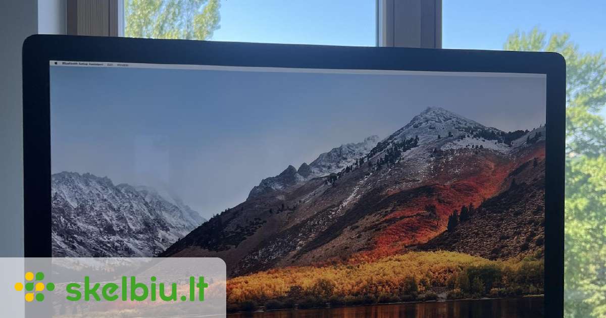 Apple iMac 12.2 late 2011 27 in, 3.1 GHz, 4gb/1tb - Skelbiu.lt