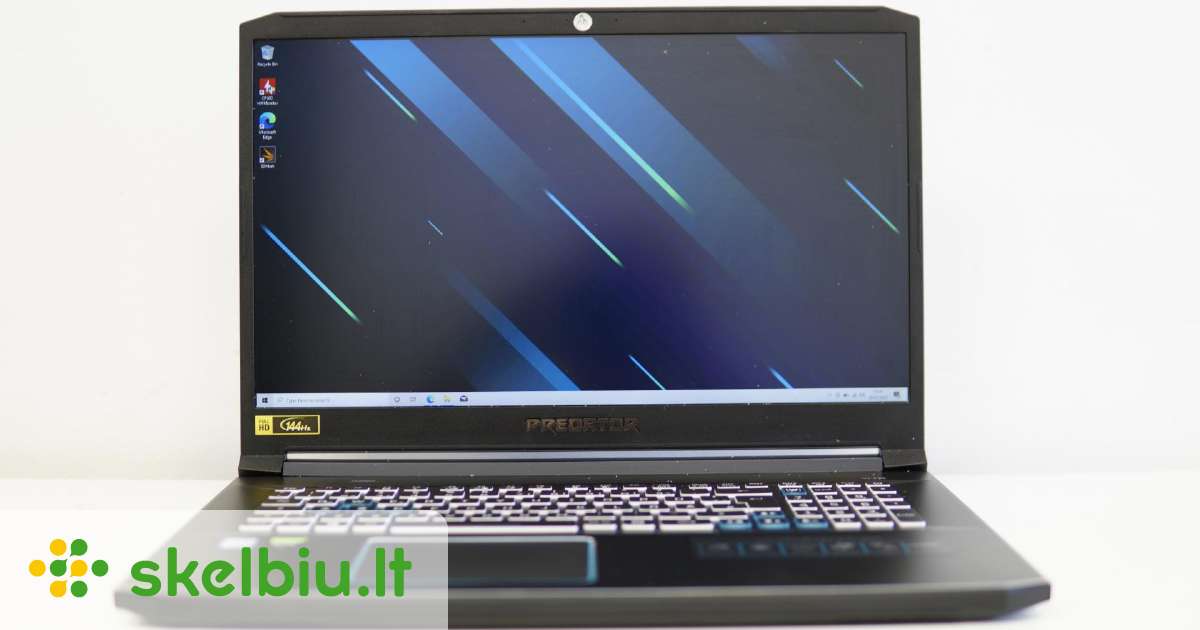 Acer Predator Helios 300 **17.3'' Rtx 2070 144hz** - Skelbiu.lt
