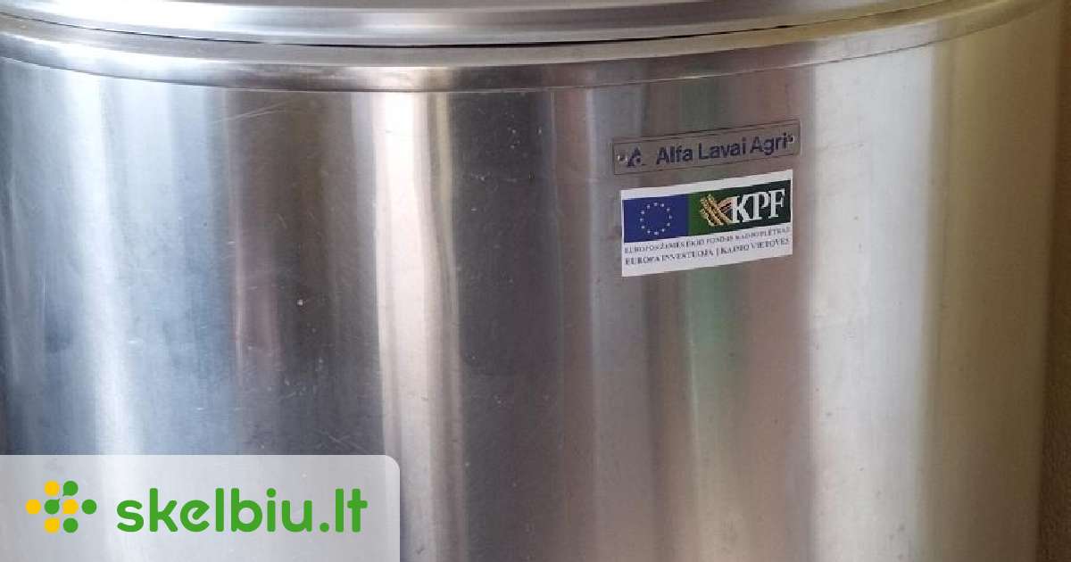 Parduodamas pieno saldytuvas priekaba grudu snekiu - Skelbiu.lt