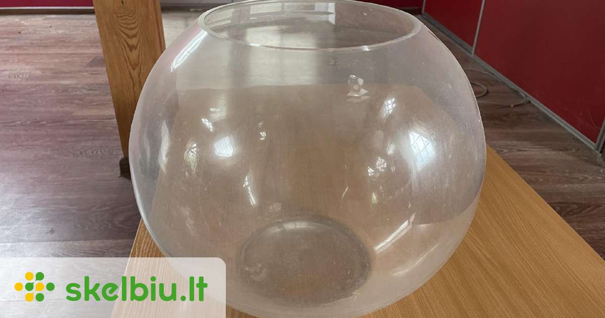 Apvalus akvariumas - Skelbiu.lt