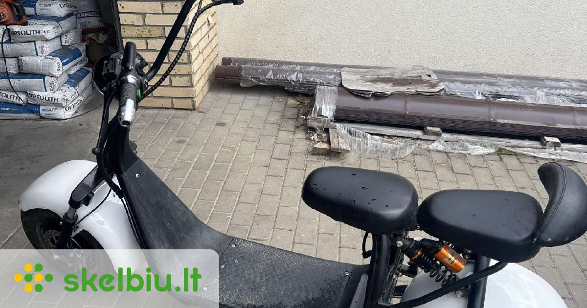 Citycoco elektrinis čioperis - Skelbiu.lt